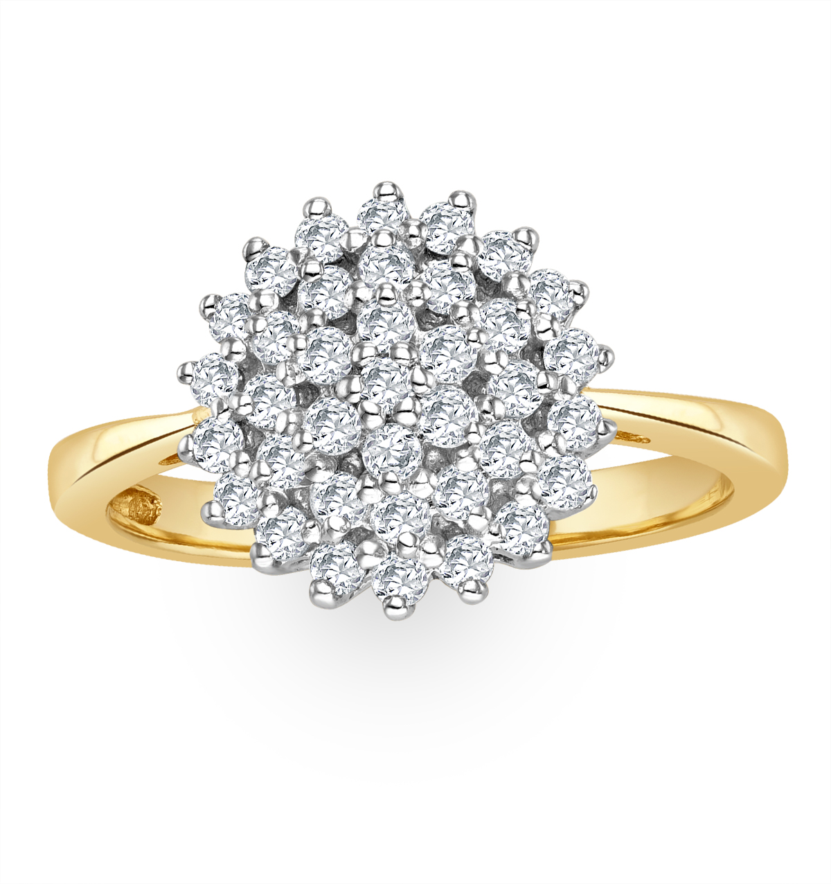 Diamond Cluster Rings | The Diamond Store